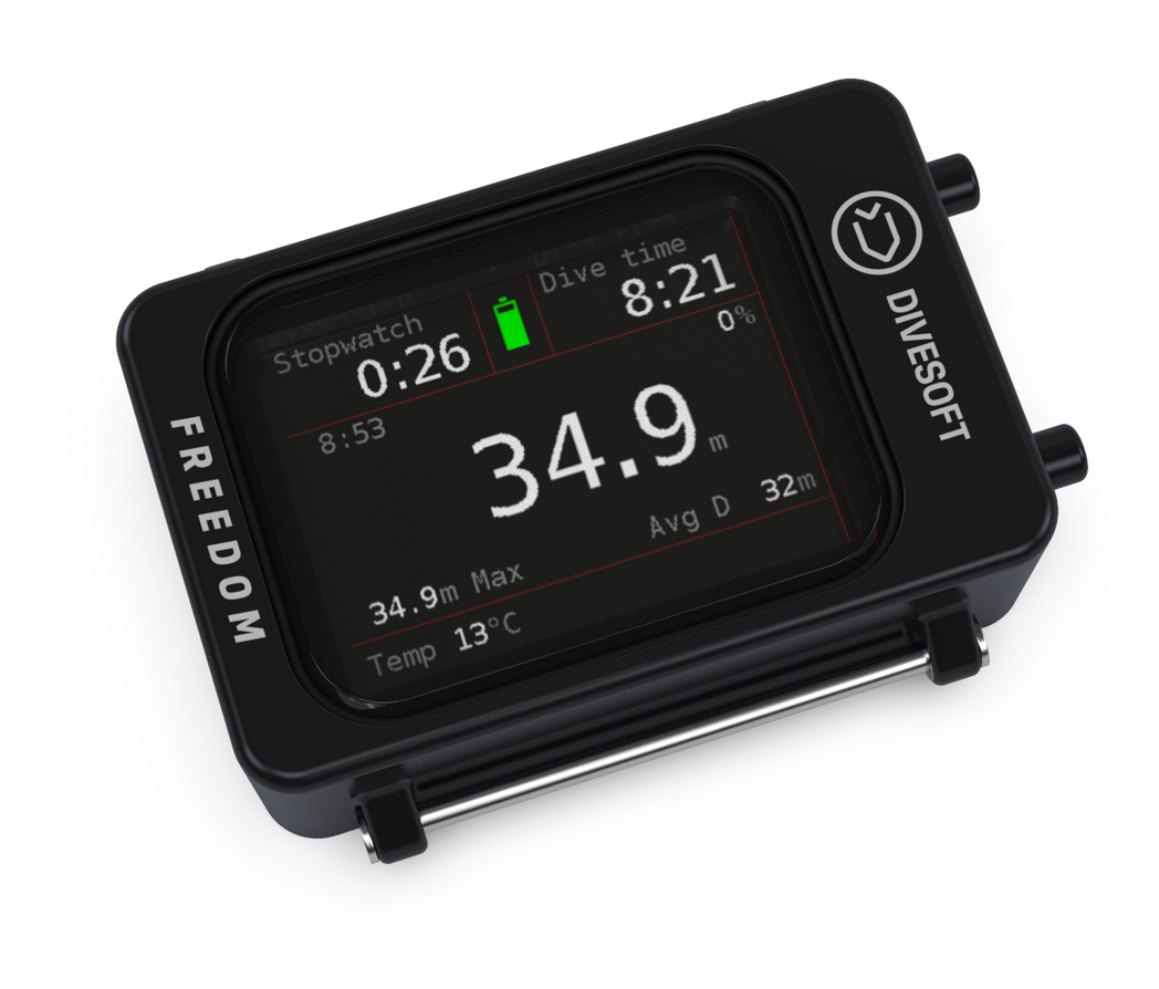 Divesoft Freedom Bottom Timer – Fin Divers